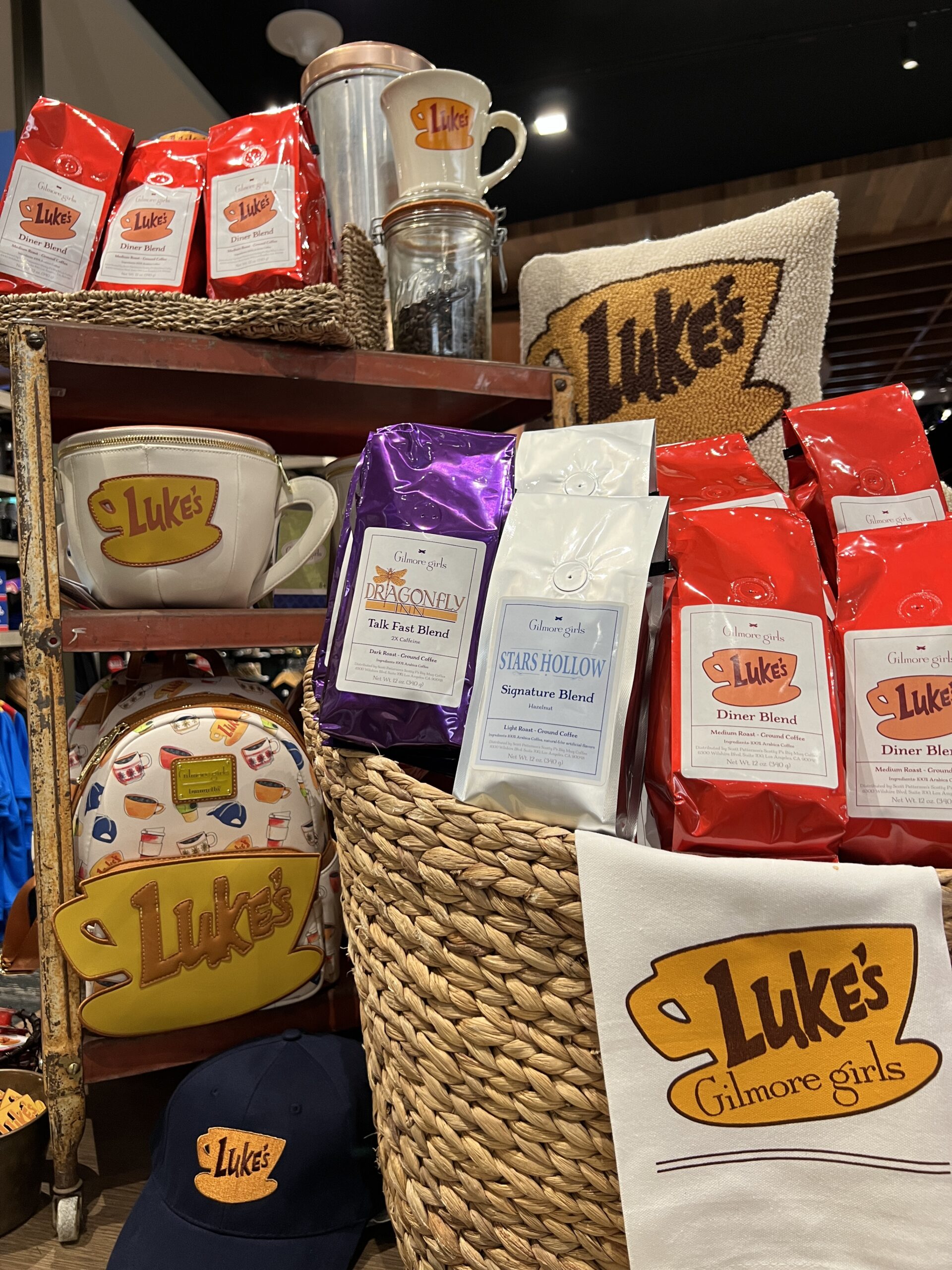 Warner Bros. Studio Tour Hollywood Gilmore Girls co-branded Scotty P's ...